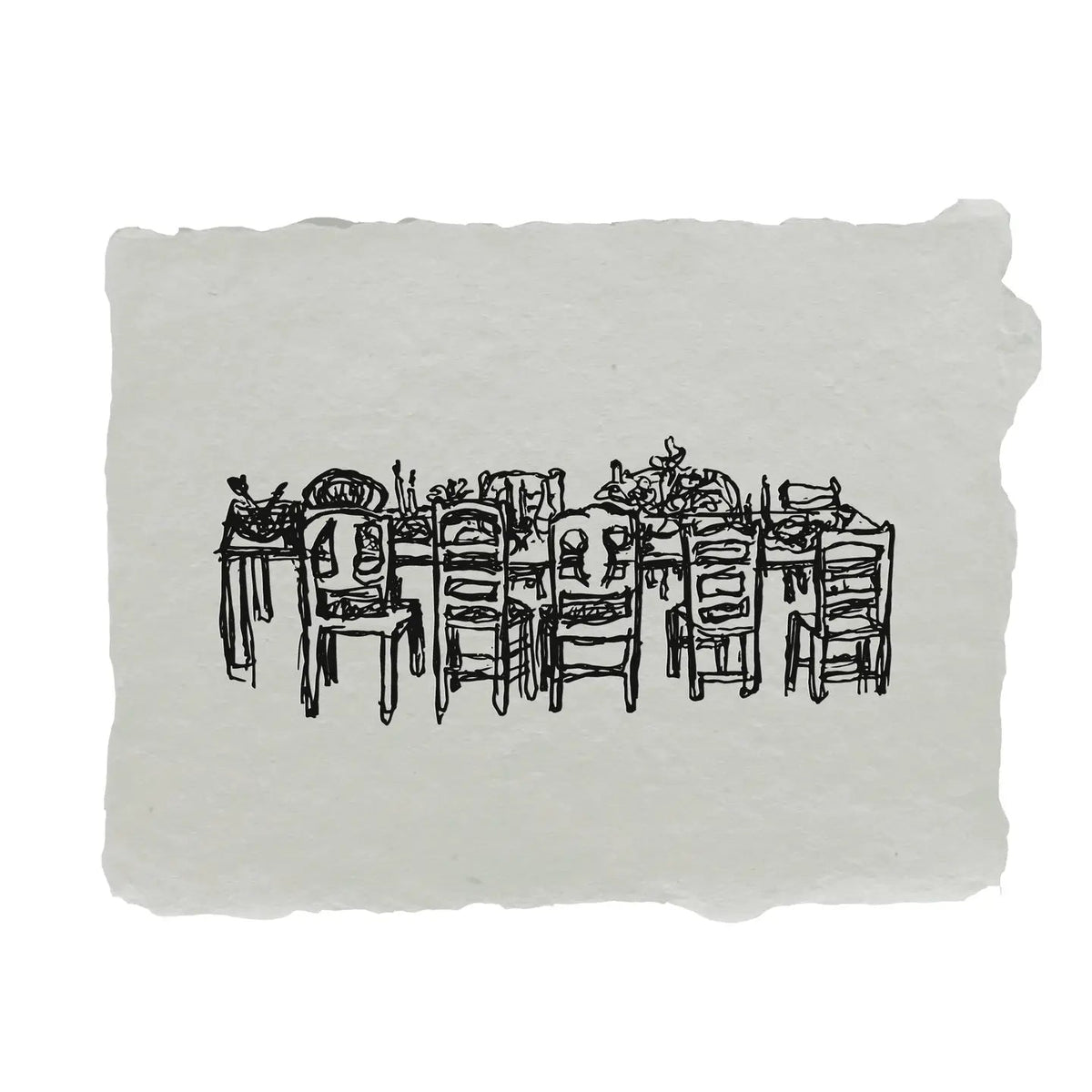 Banquet Table Note Card Set – Spring Sweet